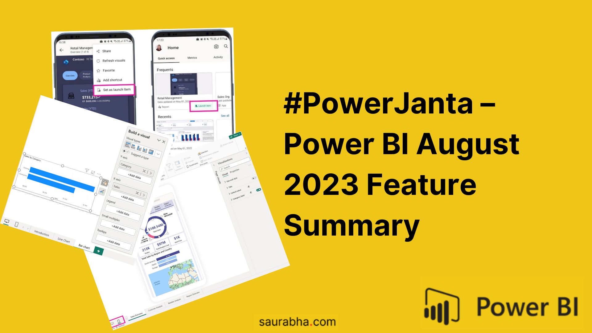 #PowerJanta – Power BI August 2023 Feature Summary - Saurabha Joglekar